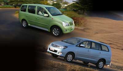 Innova vs. Xylo: MPVs bring out the machete - ZigWheels