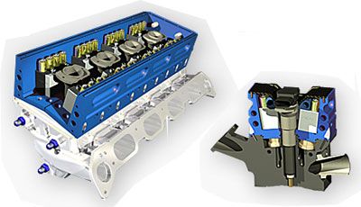 Camless design to improve efficiency of internal combustion engines ...