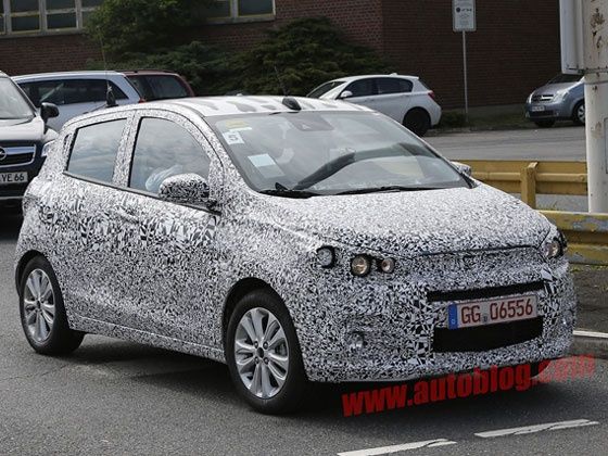 2015 Chevrolet Beat spied - ZigWheels