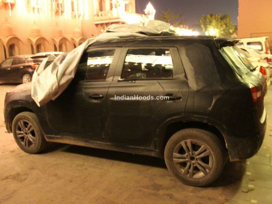 Maruti Suzuki XA Alpha (YBA) compact SUV spied in production spec model ...