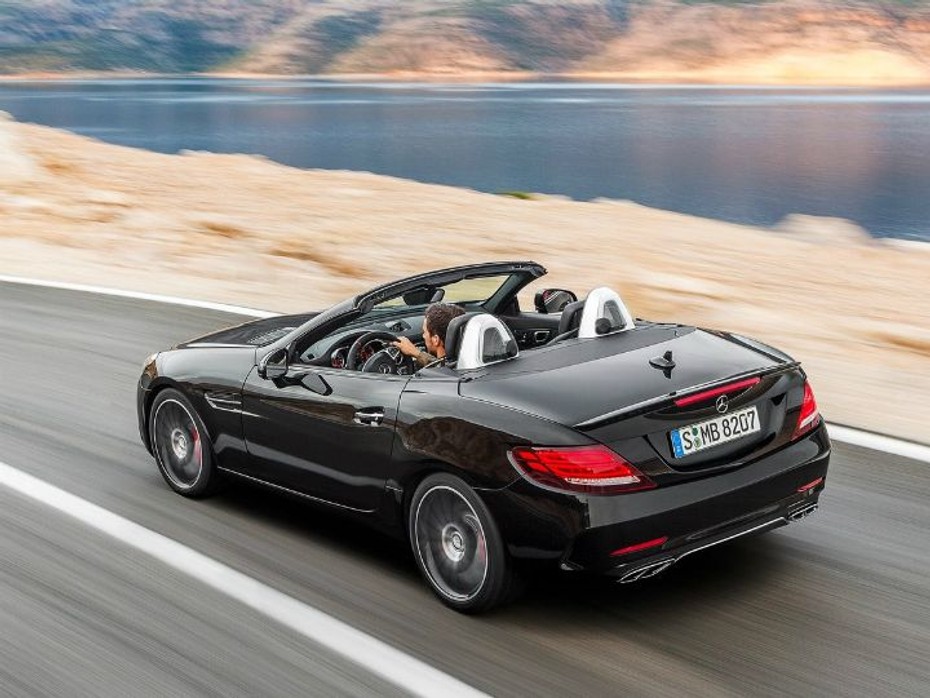 New Mercedes-Benz SLC and SLC43 AMG unveiled - ZigWheels