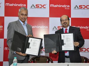 Mahindra signs MoU with ASDC - ZigWheels