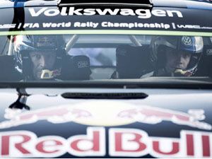 Volkswagen rally driver races world skiing champion in Norwa - ZigWheels