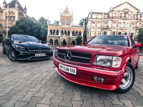 Mercedes-AMG S63 Coupe vs Mercedes-Benz 380 SEC - Past meets Present ...