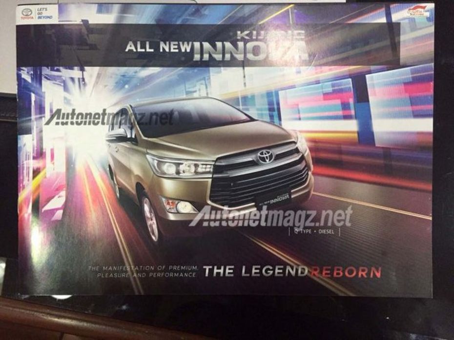 Next generation 2016 Toyota Innova features and specs leaked online ...