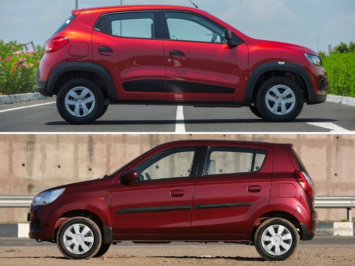 Renault Kwid vs Maruti Suzuki Alto K10 – Exterior, Interior, Features ...
