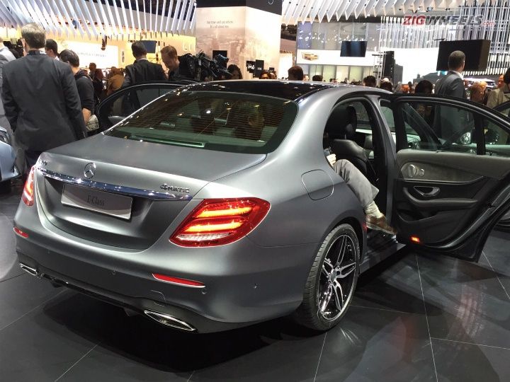 Mercedes-Benz unveils New E-Class at Detroit Auto Show 2016 - ZigWheels