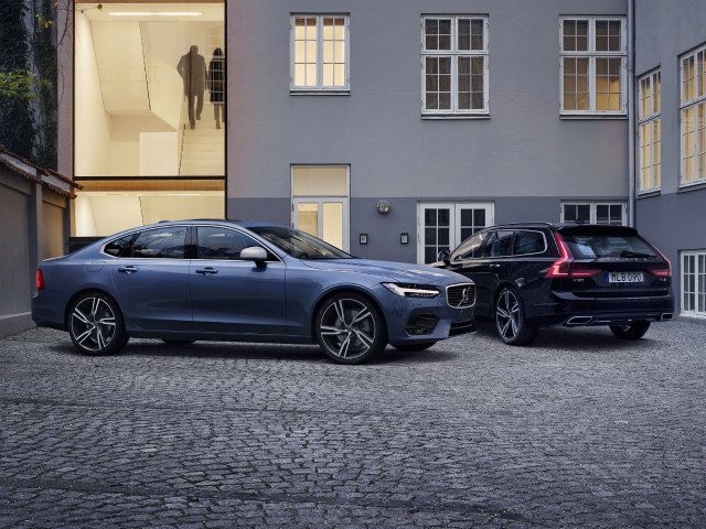 Volvo Unveils Sporty S90 & V90 R-Design Models - ZigWheels