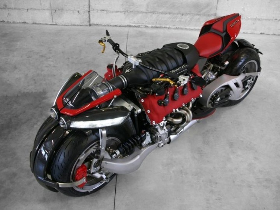 Meet the Lazareth LM 847, a tilting 4-wheel motorcycle with a 470PS ...