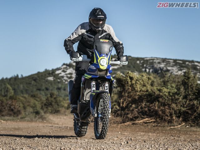 Exclusive: Sherco TVS 2017 Dakar Bike Ridden - ZigWheels