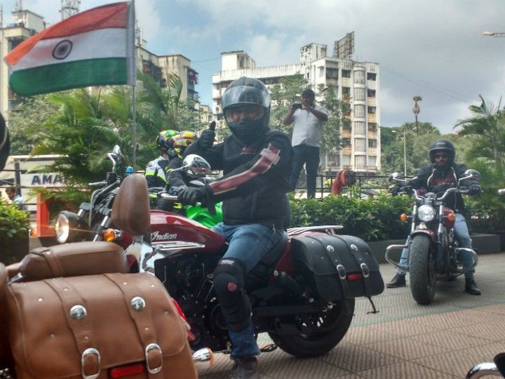 Indian Motorcycle Riders Group National Ride Flagged Off - ZigWheels