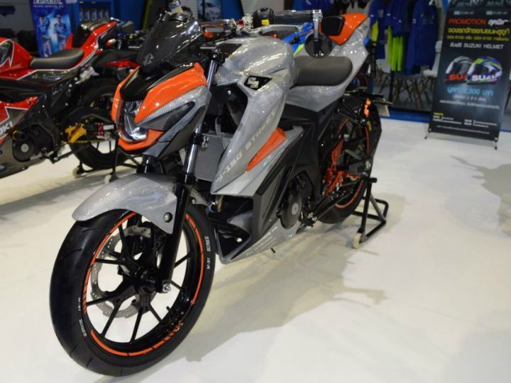 Custom Suzuki GSX-S150 Displayed At 2017 Thai Motor Show - ZigWheels