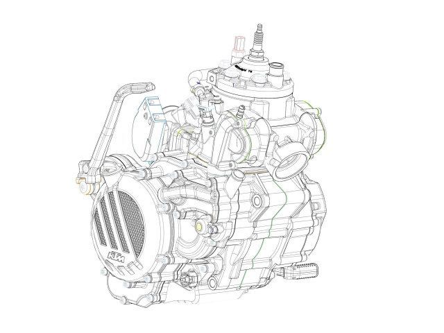 KTM’s New Two-Stroke Fuel Injection System Makes The Motor Cooler Than ...