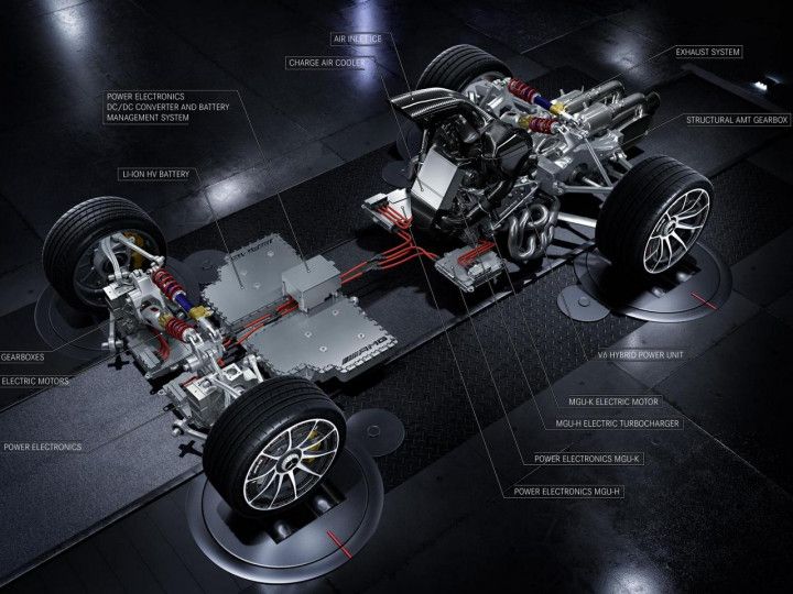 Mercedes-AMG Project One’s Engine Looks Delicious - ZigWheels