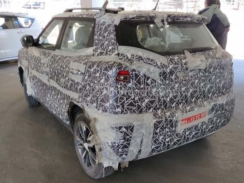 Mahindra S201 Interiors Revealed In New Spy Shots - ZigWheels