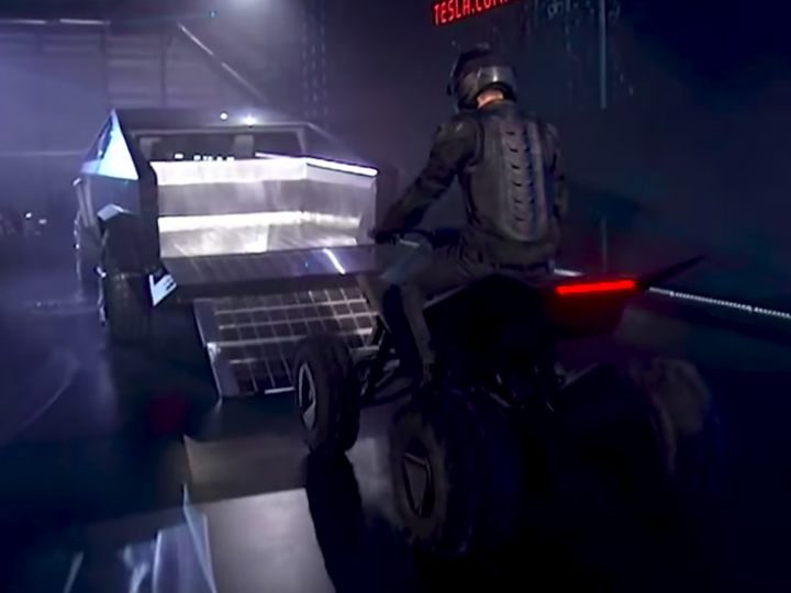 Tesla Cyberquad To Be Offered As An Accessory With The Cybertruck ...