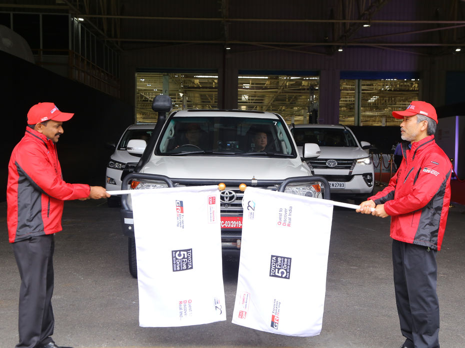 Toyota Concludes India Leg Of 5 Continents Drive Project - ZigWheels