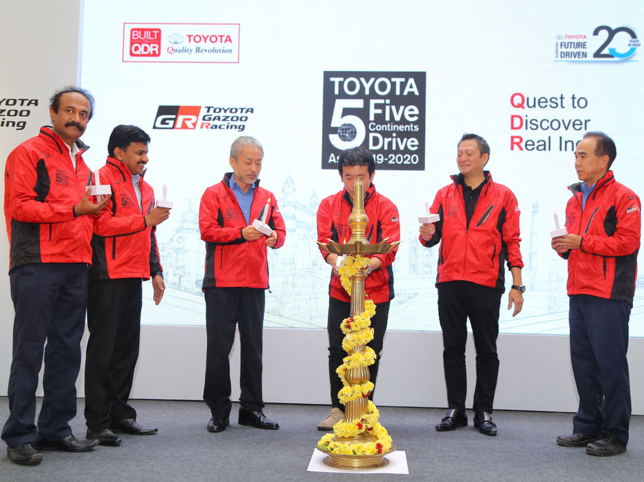 Toyota Concludes India Leg Of 5 Continents Drive Project - ZigWheels
