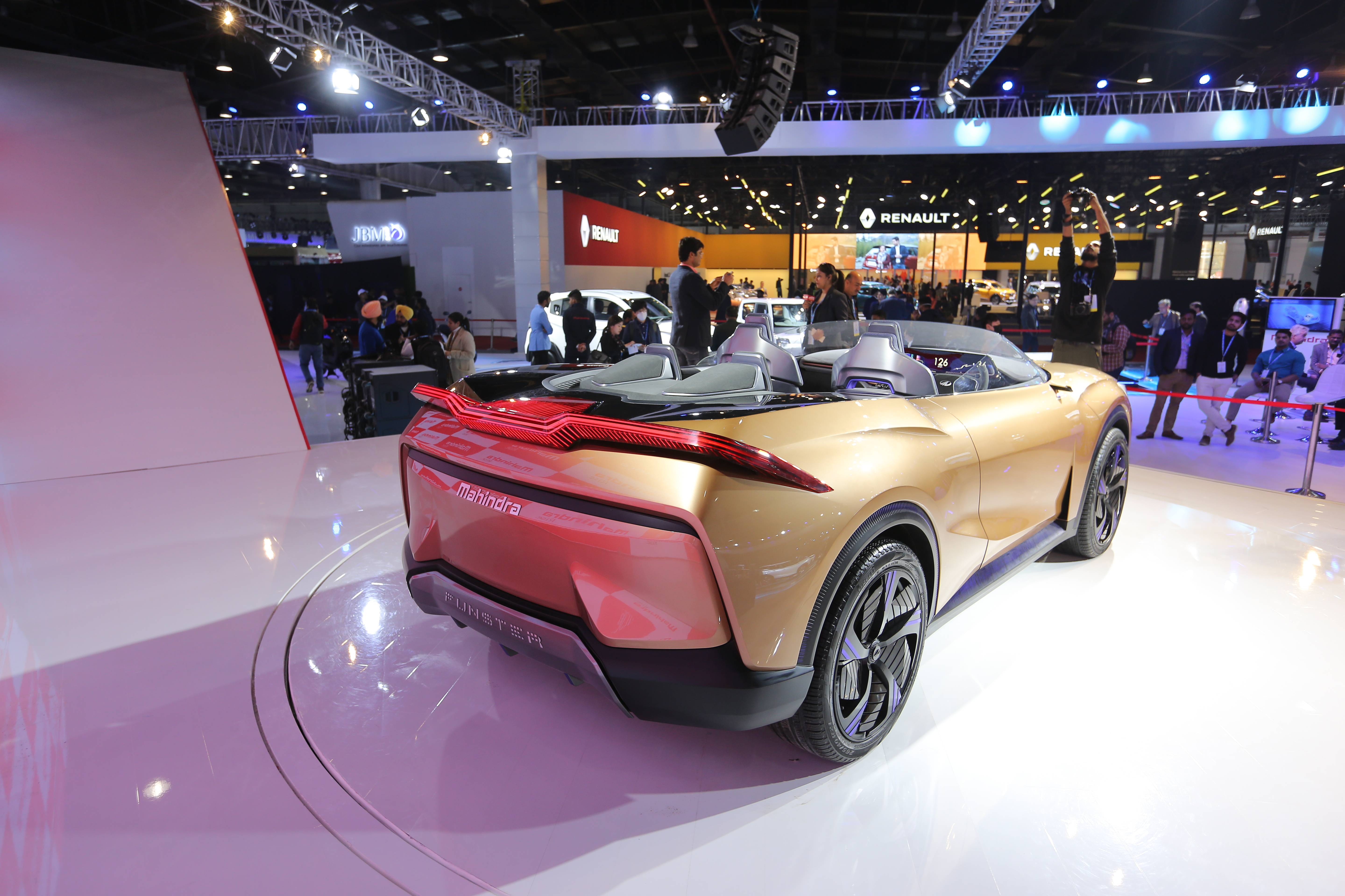 Mahindra Funster EV Concept SUV Showcased At Auto Expo 2020 ZigWheels