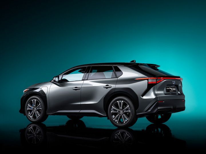 The Toyota bZ4X Has An On-board Solar Charging System! - ZigWheels