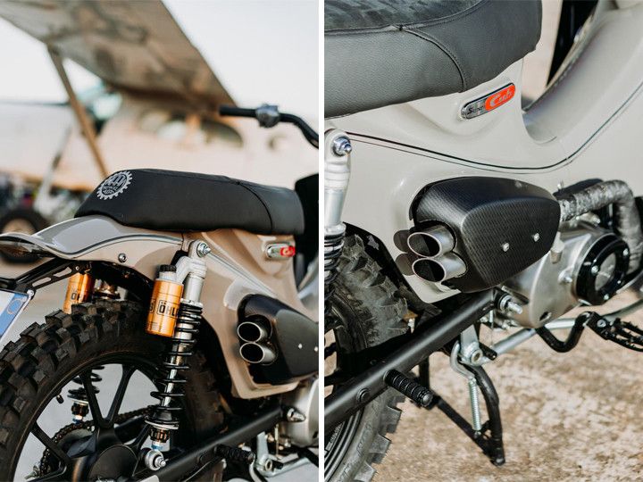 Off-road Ready Honda Super Cub 125 Unveiled - ZigWheels