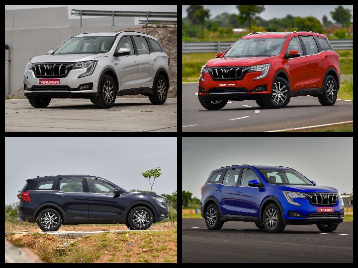 Mahindra XUV700 Red, Dark Blue, Silver, And Blue Colours Detailed ...