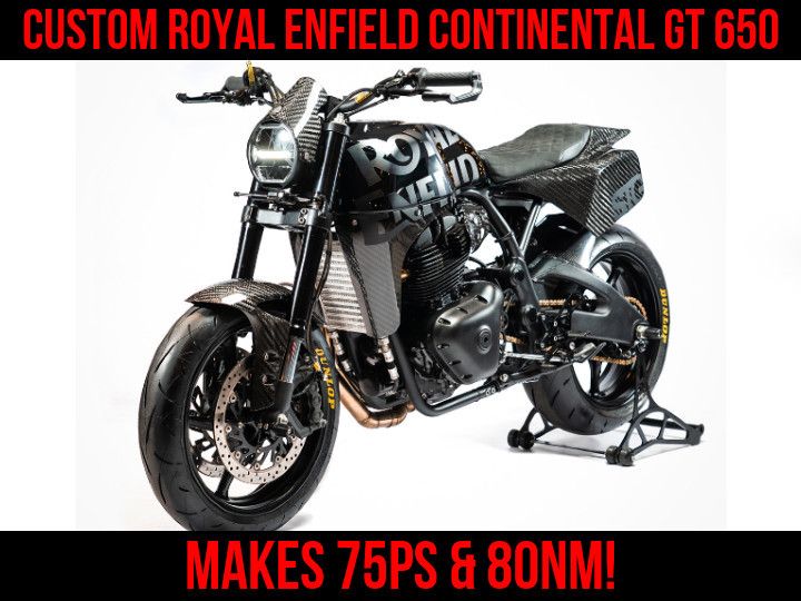 Royal Enfield Continental GT 650 Modified Into An 865cc Flat Tracker ...