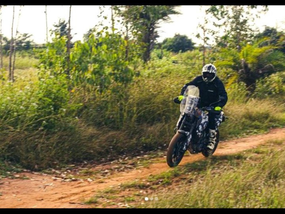 KTM 390 Adventure Spotted Testing With Aftermarket Rally Kit | BikeDekho