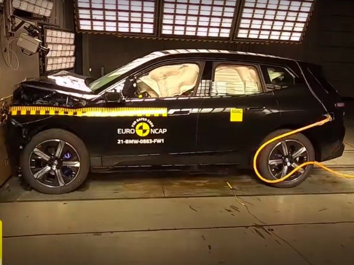 India-bound BMW iX Electric SUV Scores 5 Stars In Euro NCAP Safety ...