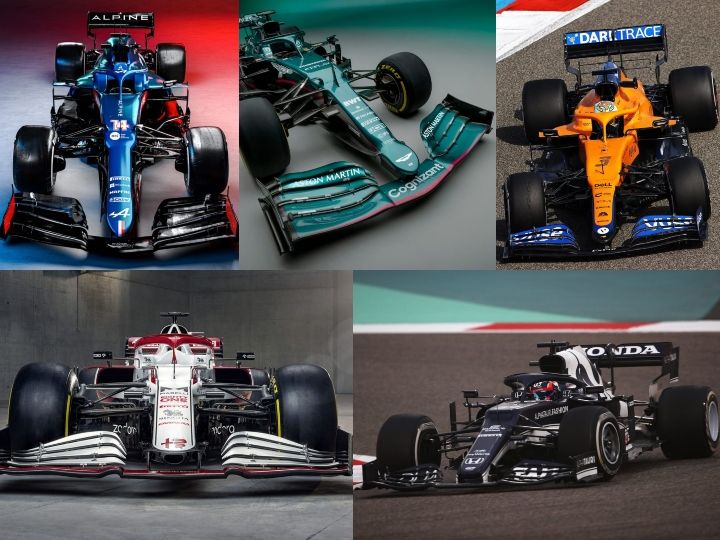 Formula One 2021 Liveries Ranked - ZigWheels