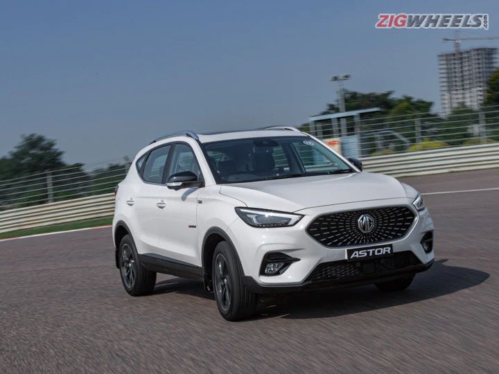 MG Astor Variant-wise Colour Options Detailed - ZigWheels