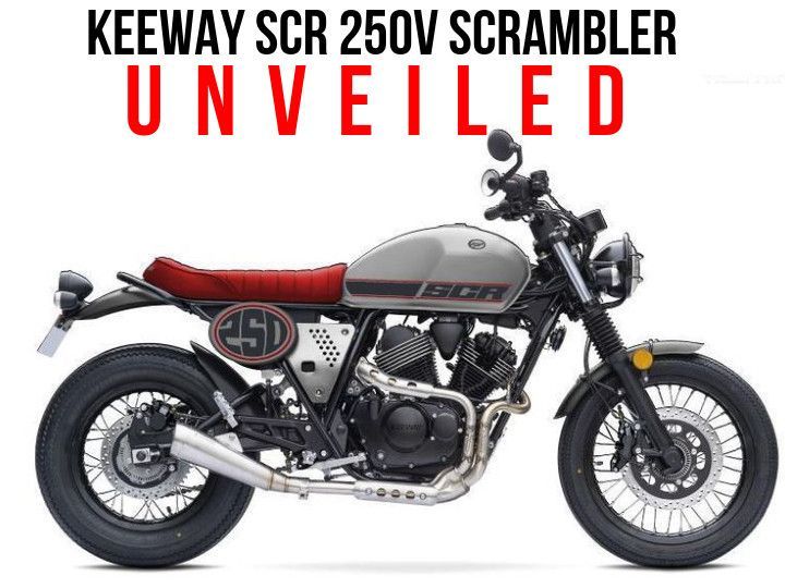 Keeway SCR 250V Scrambler Breaks Cover At The 2021 GIIAS - ZigWheels