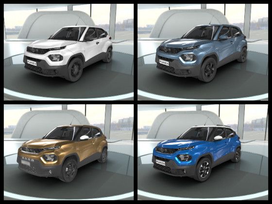 Tata Punch Pure, Adventure, Accomplished, And Creative Variants ...