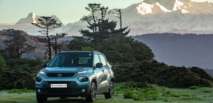 Tata Punch White, Grey, Orange, Bronze, Blue, Tropical Mist, And Red ...