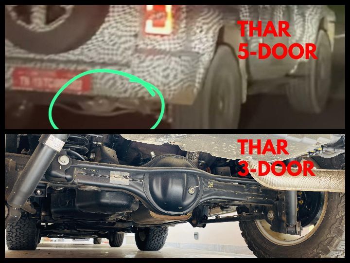 Mahindra Thar 5-door To Get Pentalink Rear Suspension Similar To ...