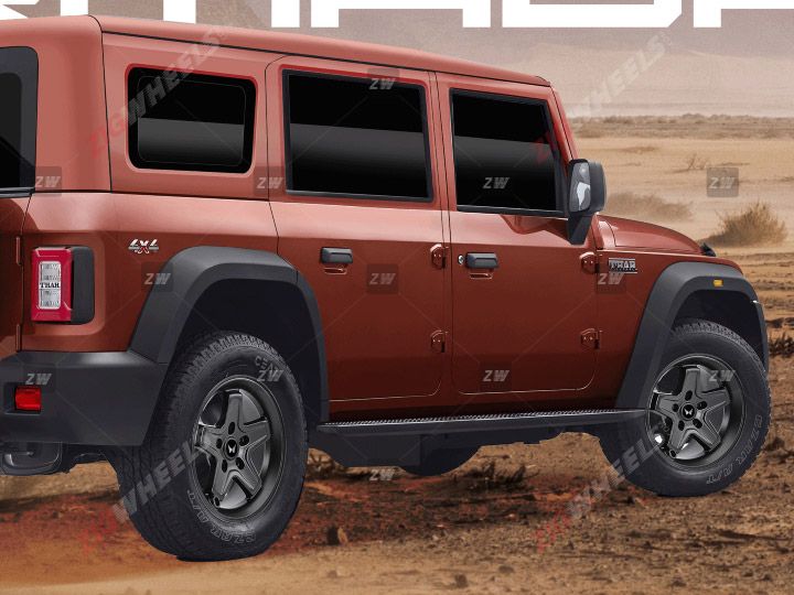 This Is What The Upcoming 5-Door Mahindra Thar Should Look Like ...