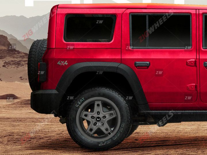 This Is What The Upcoming 5-Door Mahindra Thar Should Look Like ...