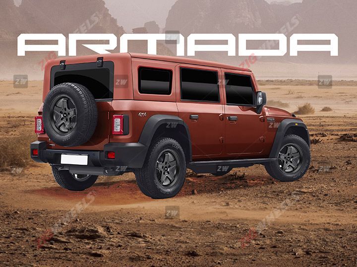 This Is What The Upcoming 5-Door Mahindra Thar Should Look Like ...