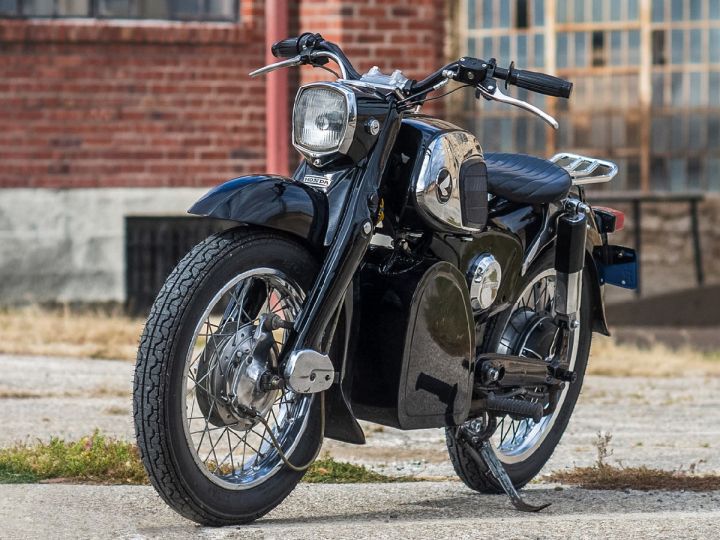 This 1967 Honda CA160 Retro Bike Is Converted To An Electric Motorcycle ...