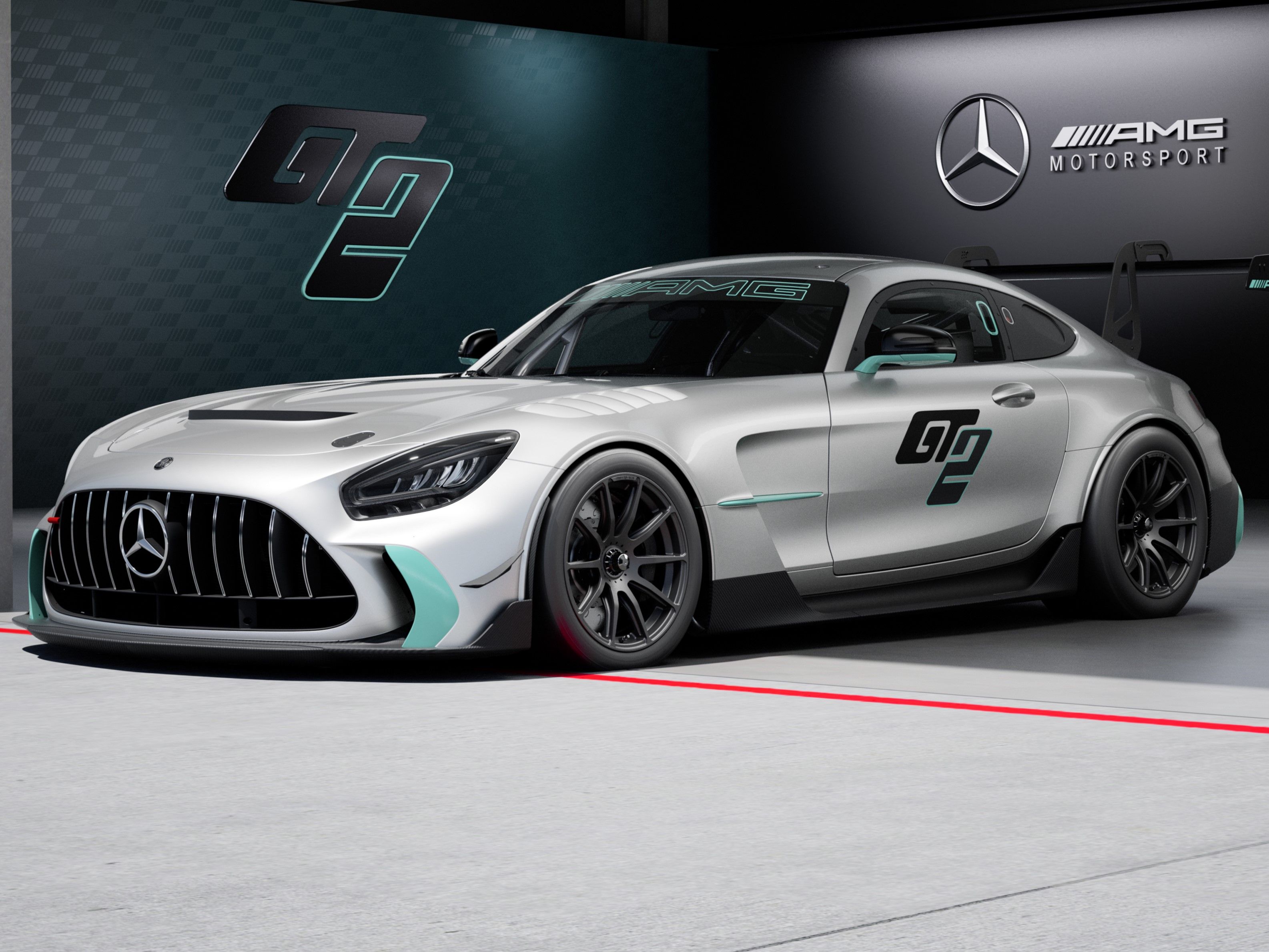 Mercedes AMG GT2 Unveiled As Track only Race Car For Customer Racing Mercedes AMG GT2 Unveiled As Track only Race Car For Customer Racing