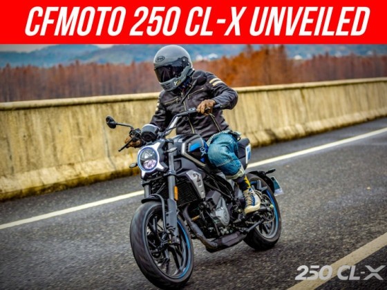 CFMoto 250 CL-X Neo-retro Bike Breaks Cover - ZigWheels