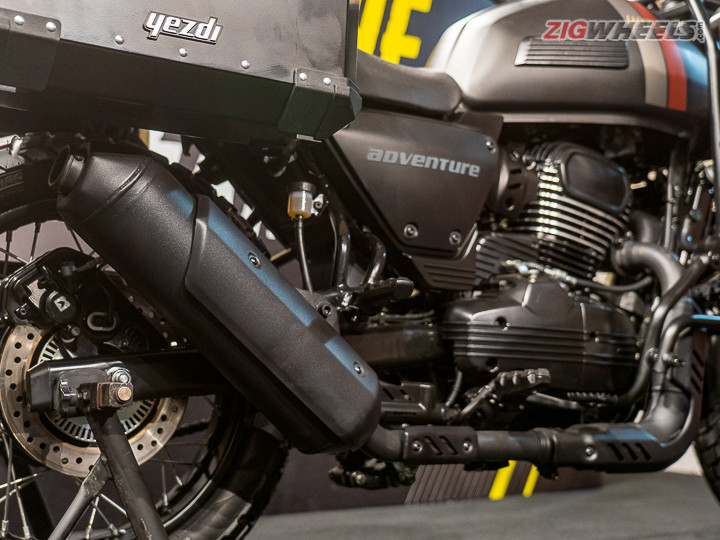 Yezdi Adventure: Detailed Image Gallery - ZigWheels