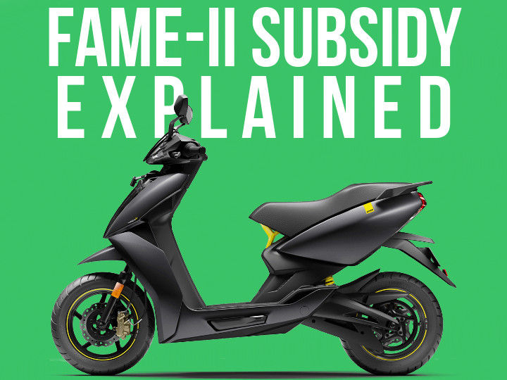 FAME-II Subsidy On Electric Two-wheelers in India: Simplified - ZigWheels