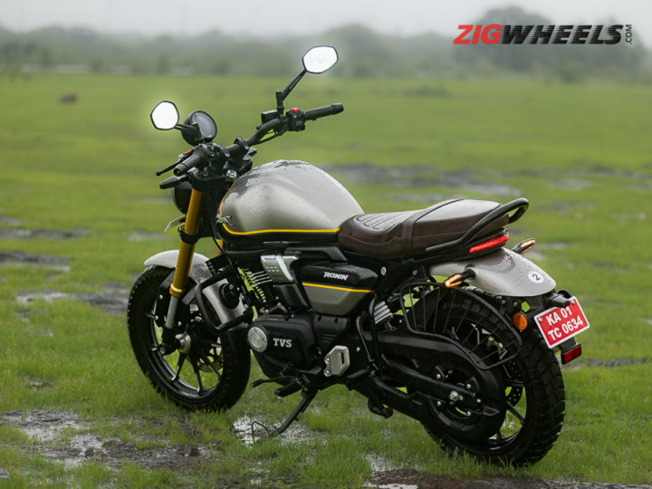 TVS Ronin Reviewed In 8 Images - ZigWheels