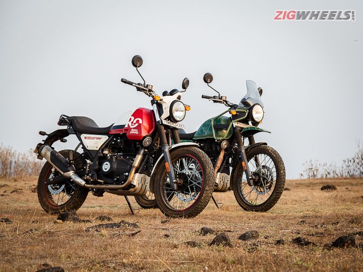 Royal Enfield Himalayan Vs Scram 411 Real-world Performance Compared ...
