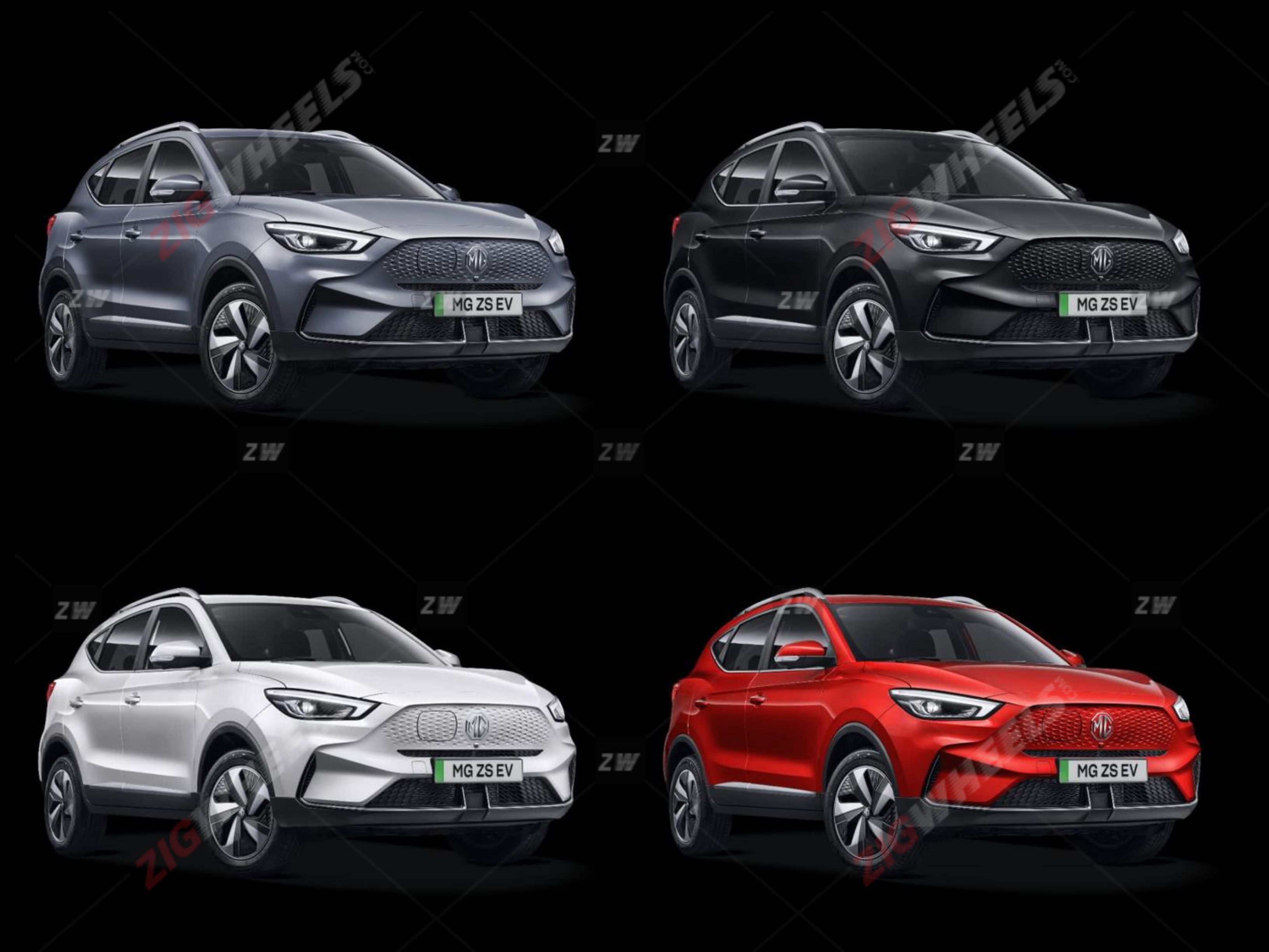 EXCLUSIVE 2022 MG ZS EV To Come In Four Colours Two Options Are New