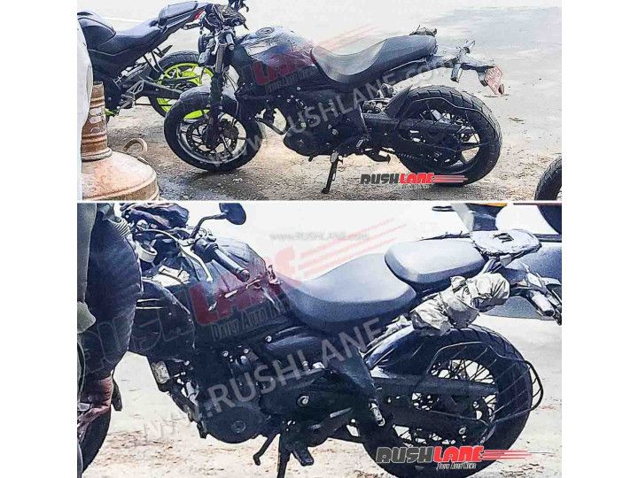 Royal Enfield Scram 450 Spotted, Built On Himalayan 450 Platform ...