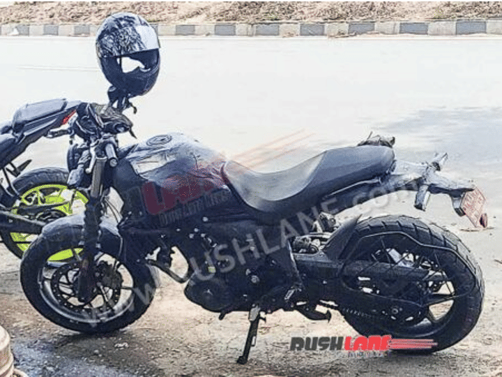Royal Enfield Scram 450 Spotted, Built On Himalayan 450 Platform ...