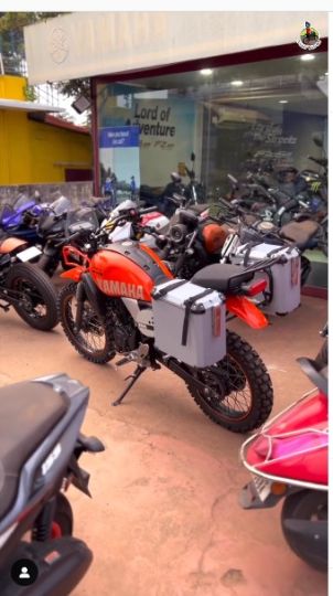 Check Out This Modified Yamaha FZ-X Adventure Bike - ZigWheels