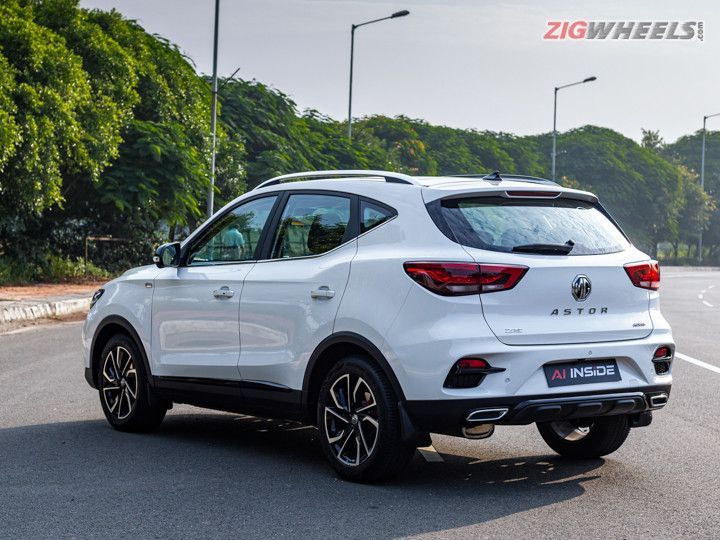 MG Astor Sharp Trim Now Gets The Option Of A Red Coloured Interior ...